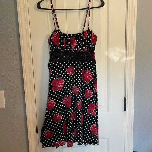 Speechless | Dresses | Size S Speechless Black And White Polka Dot ...